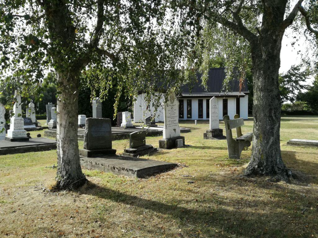 Church relaxes cemetery access with new berm | Cambridge News